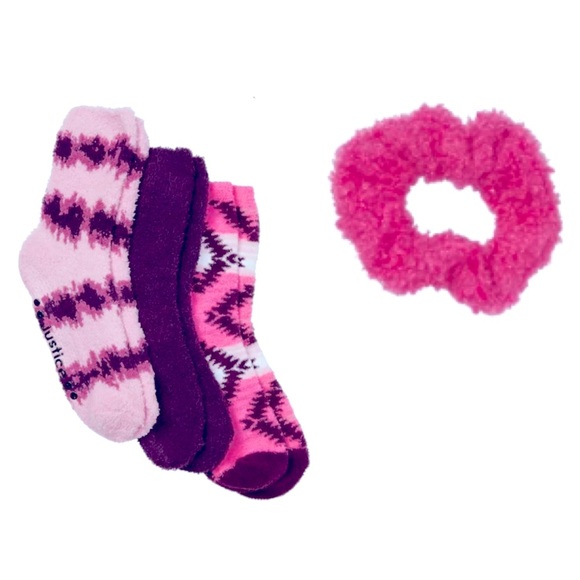 Justice | Accessories | Justice Cozy Crew Socks Twister | Poshmark